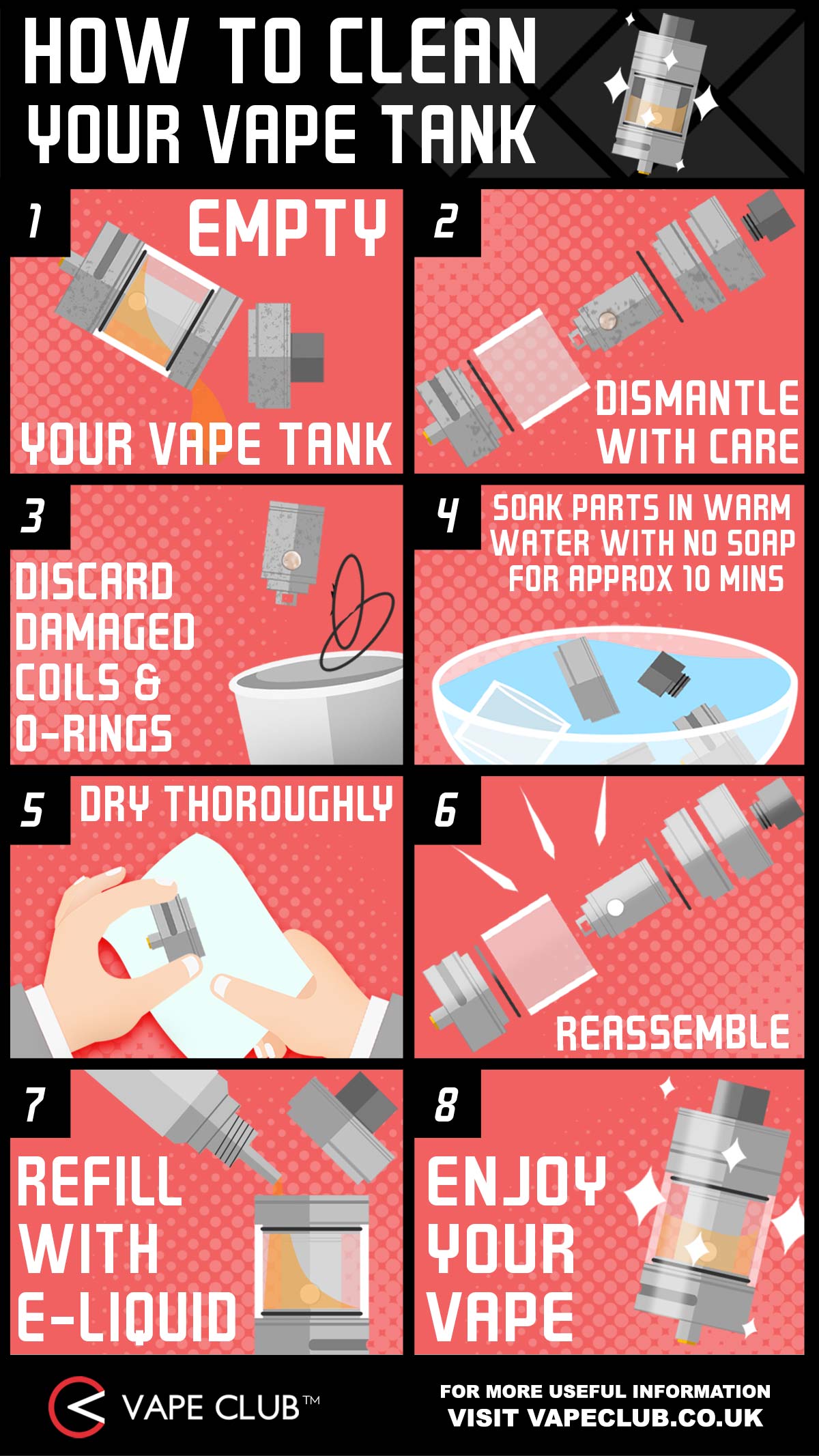 How To Clean Your Vape Tank How To Clean Your Vape Tank